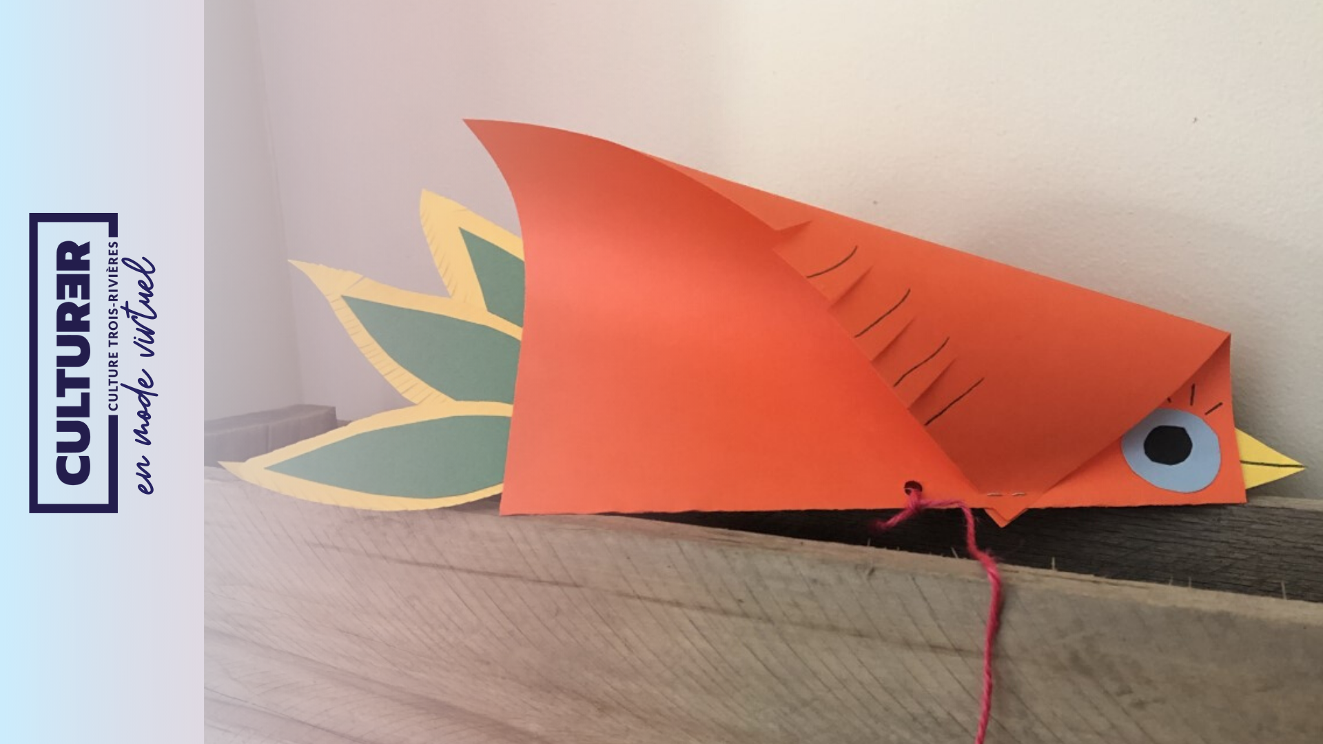 Le cerf-volant en forme d’oiseau | Culture Trois-Rivières