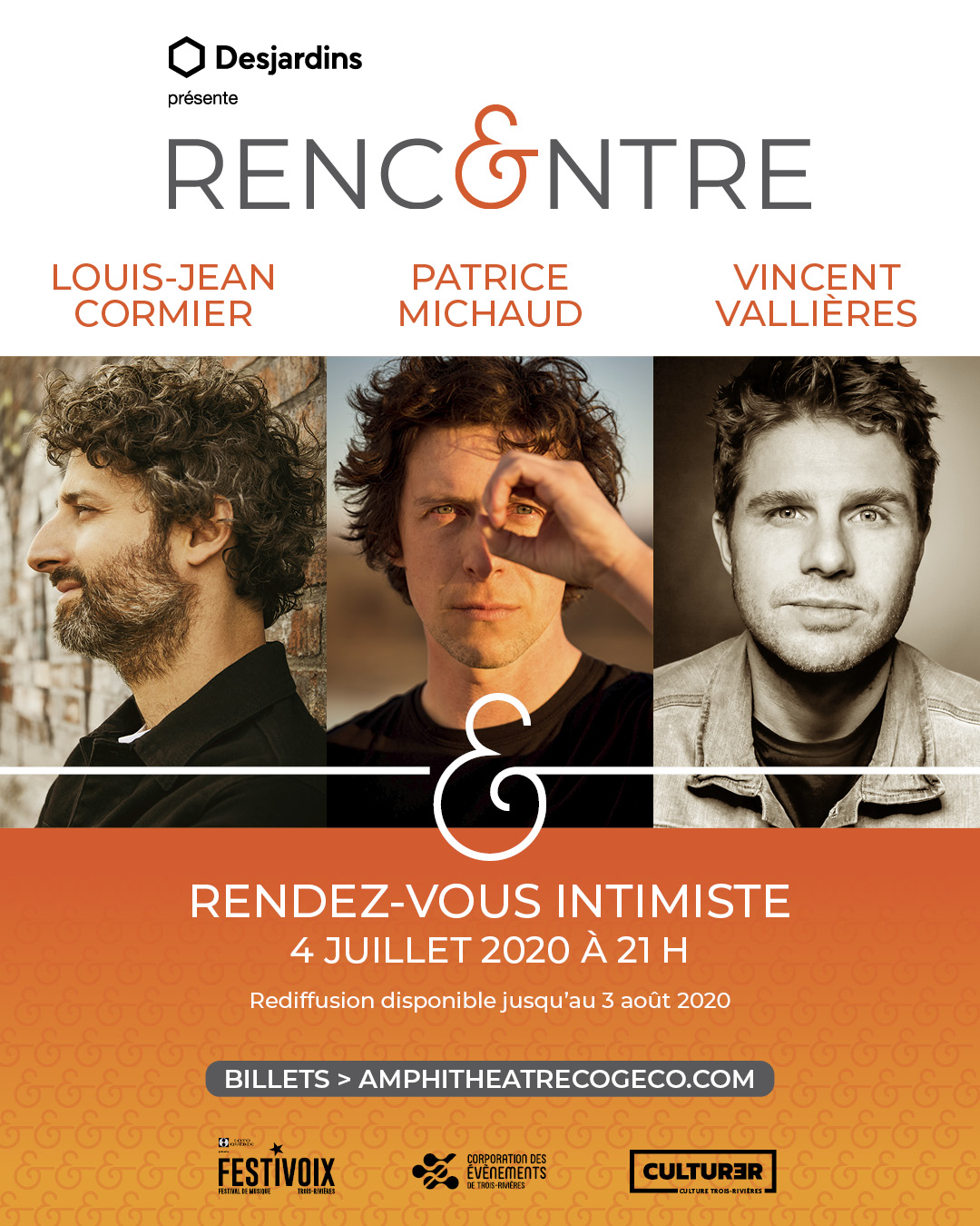 « Rencontres » par Louis-Jean Cormier, Patrice Michaud et Vincent ...