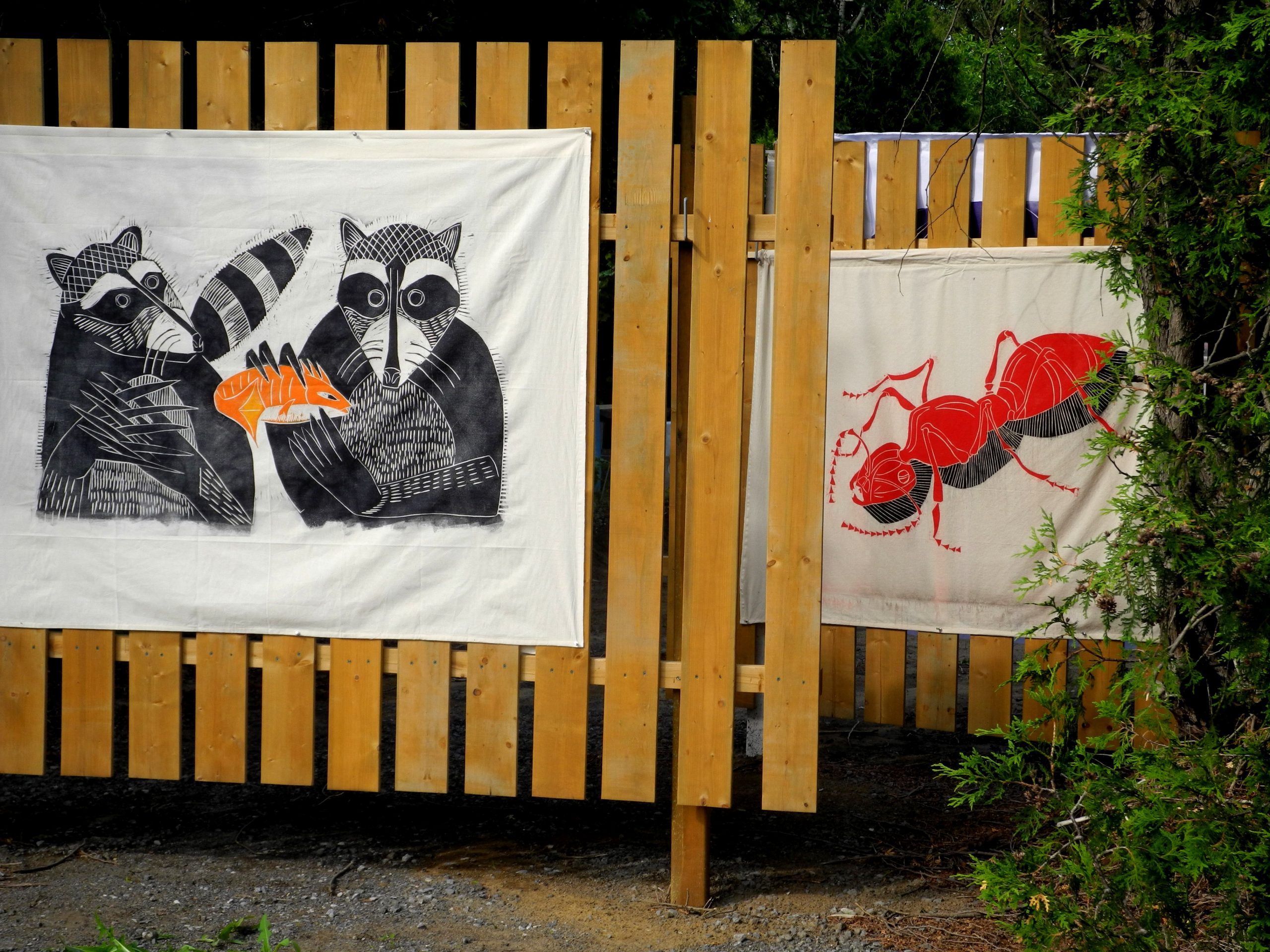 Parcours d’oeuvres éphémères | La Ménagerie du Dragon par Katah et Sam ...