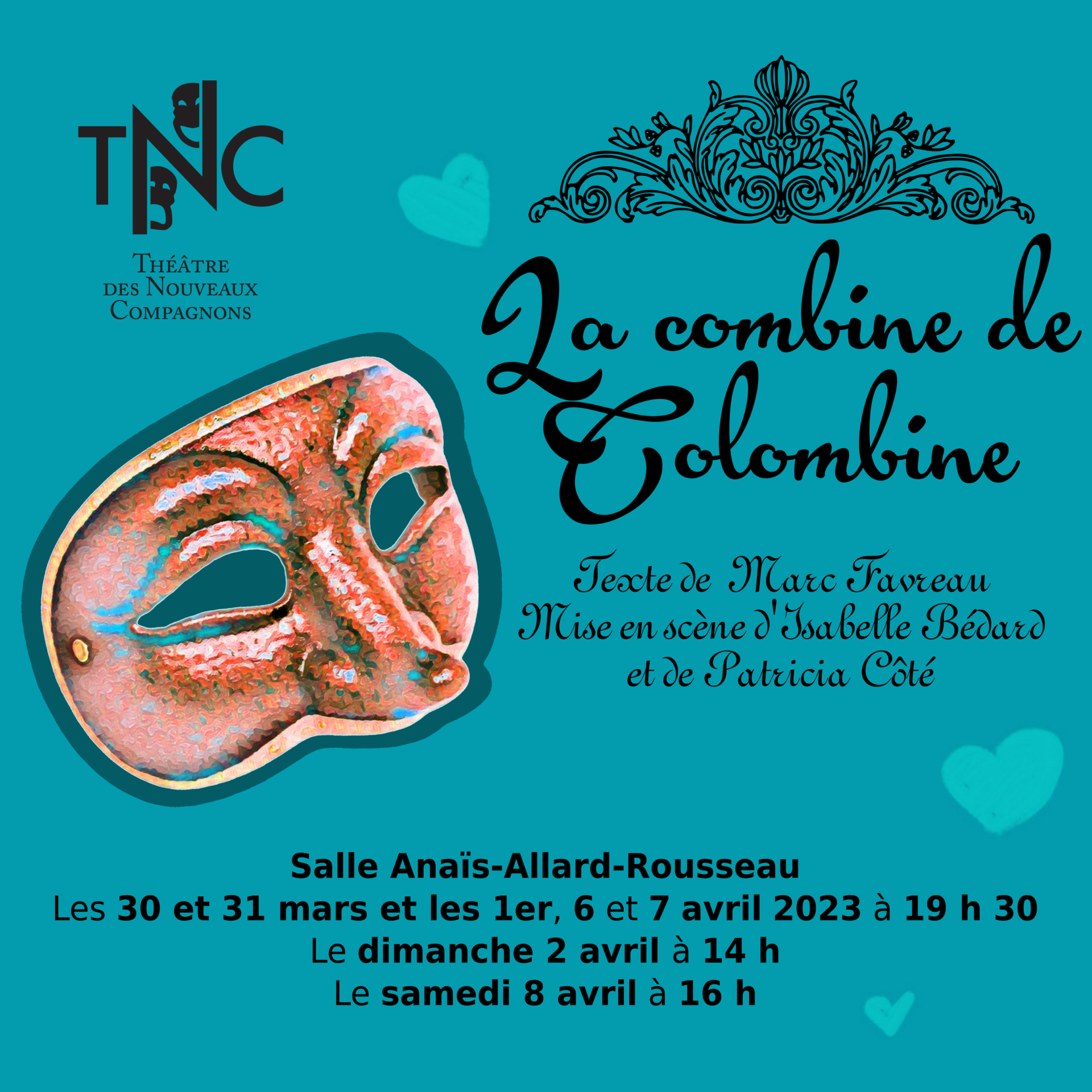 La combine de Colombine par Théâtre des Nouveaux Compagnons_ | Culture ...