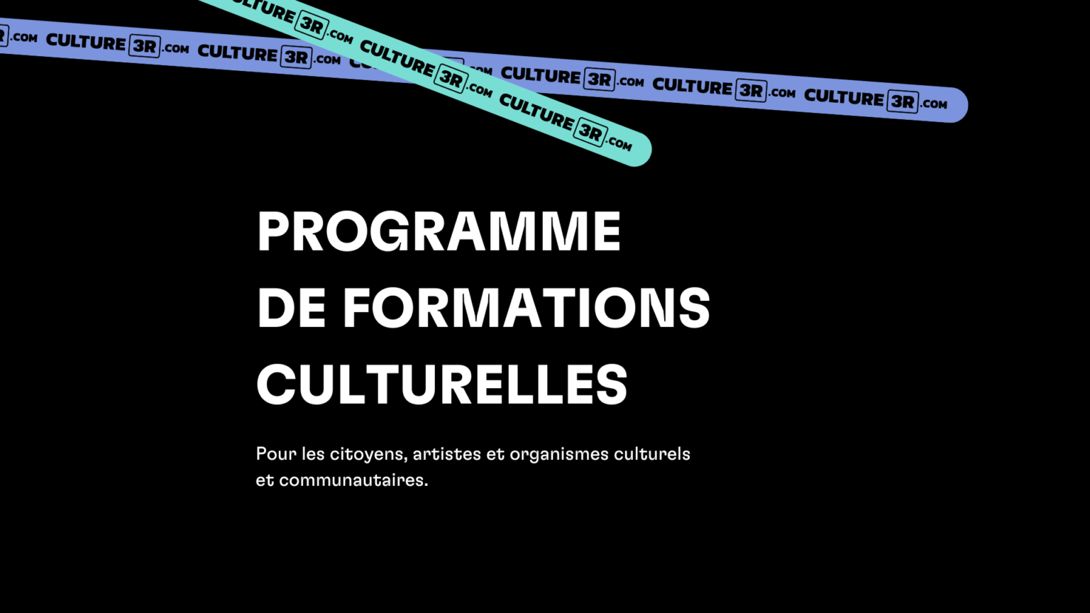 Formation - Participation citoyenne par la culture (en sentier et en ...