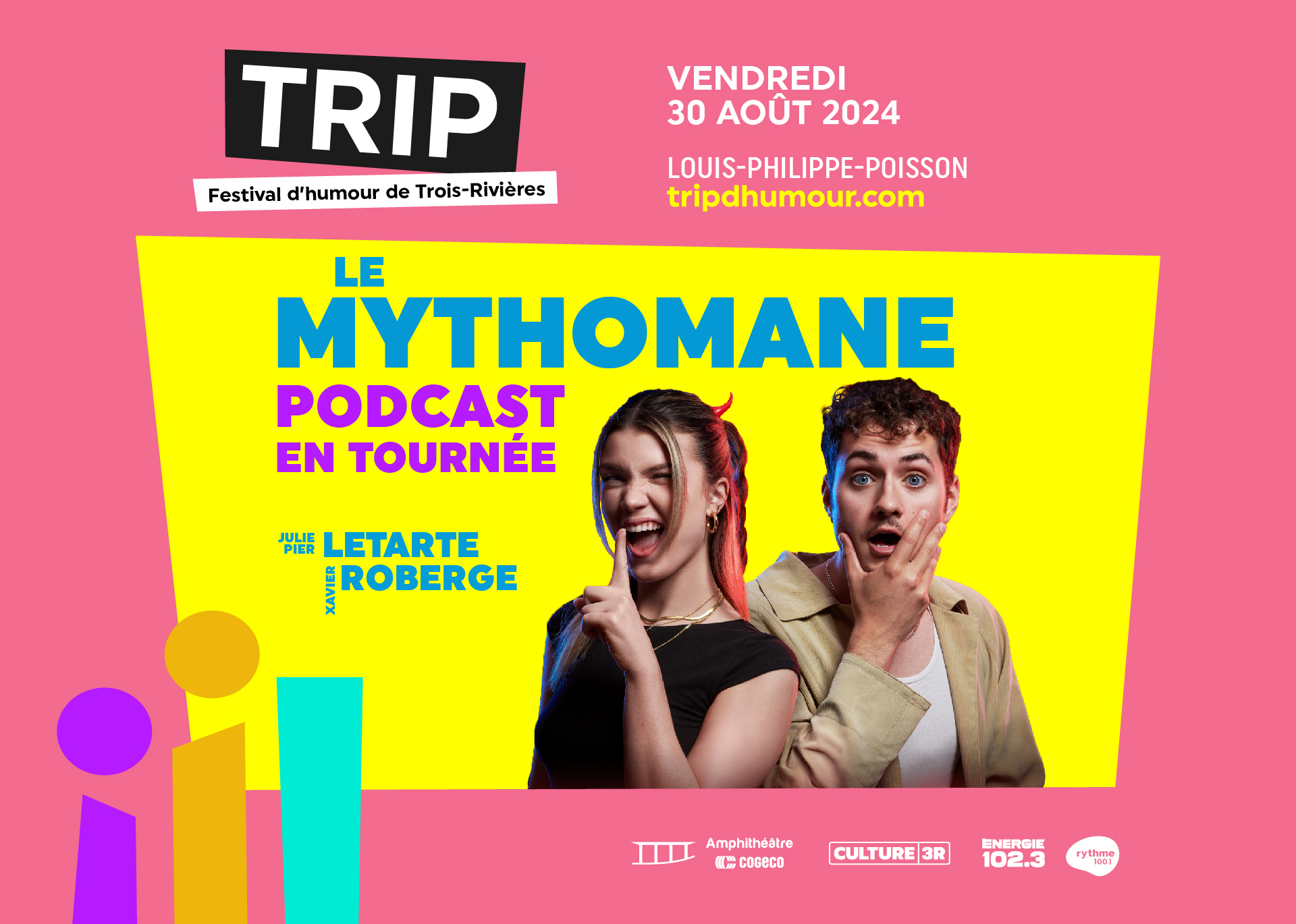 TRIP - LE MYTHOMANE PODCAST EN TOURNÉE | Culture Trois-Rivières