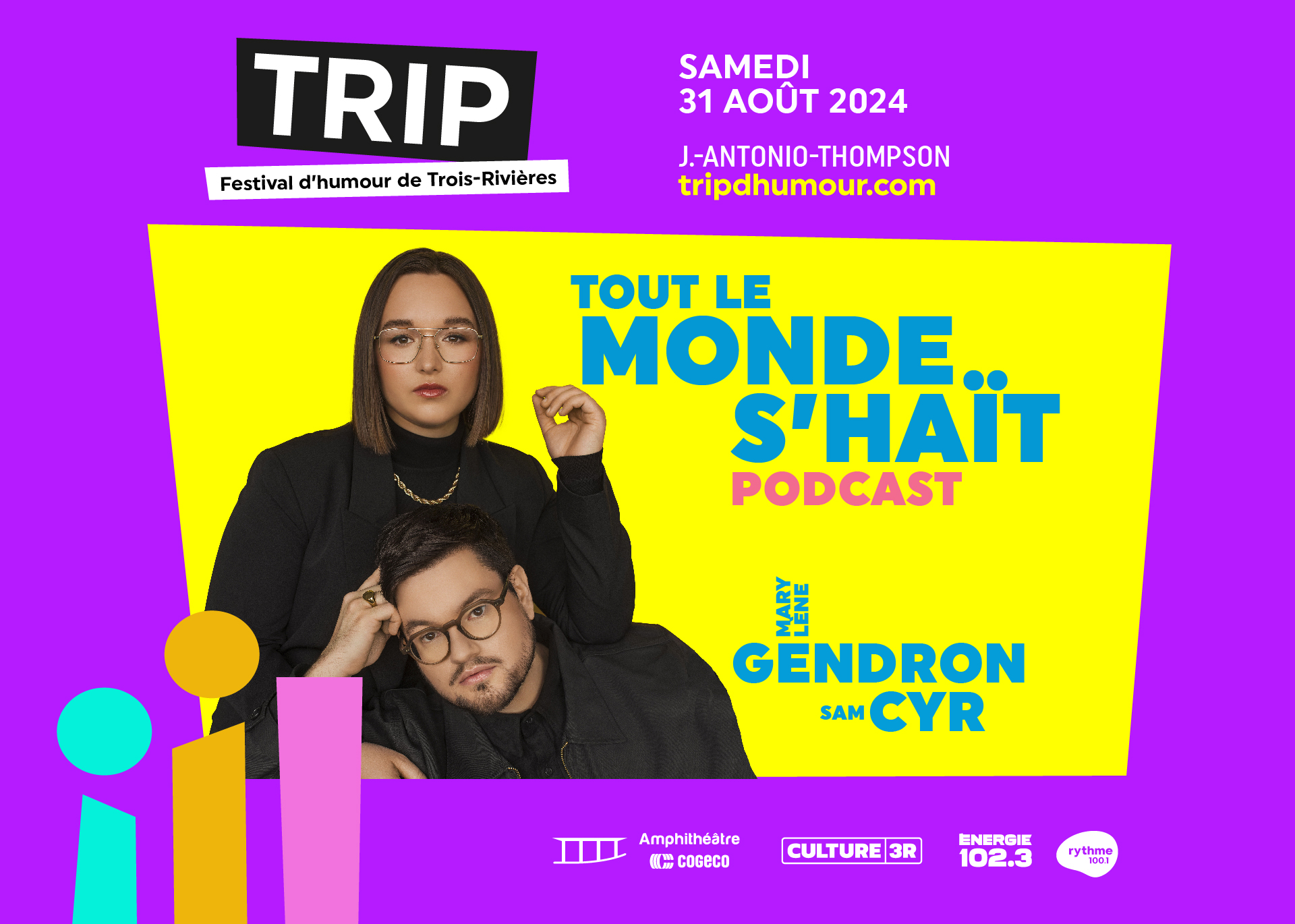 TRIP - TOUT LE MONDE S’HAÏT | Culture Trois-Rivières